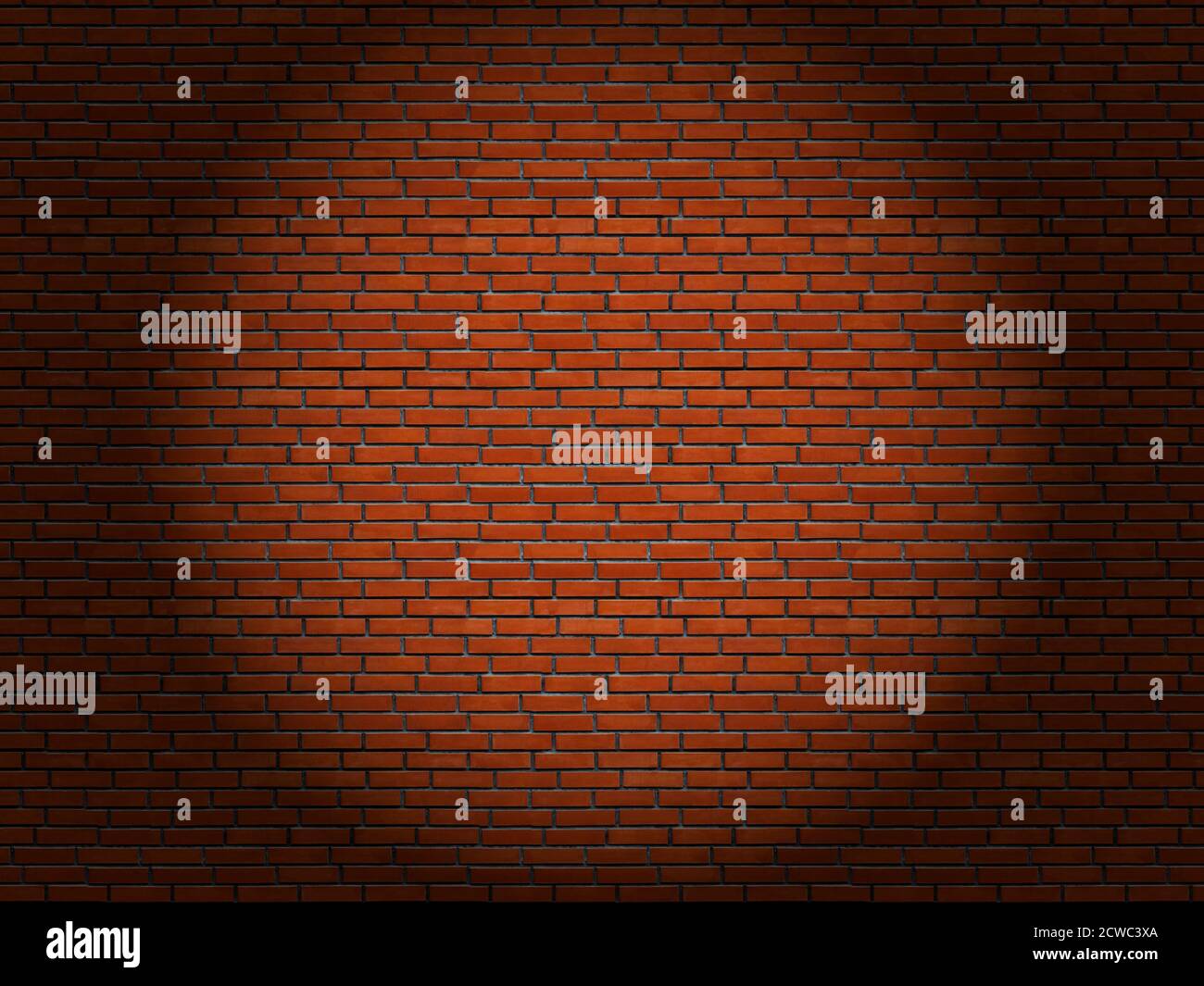 Brick wall texture background. 3d illustration Stock Photo - Alamy