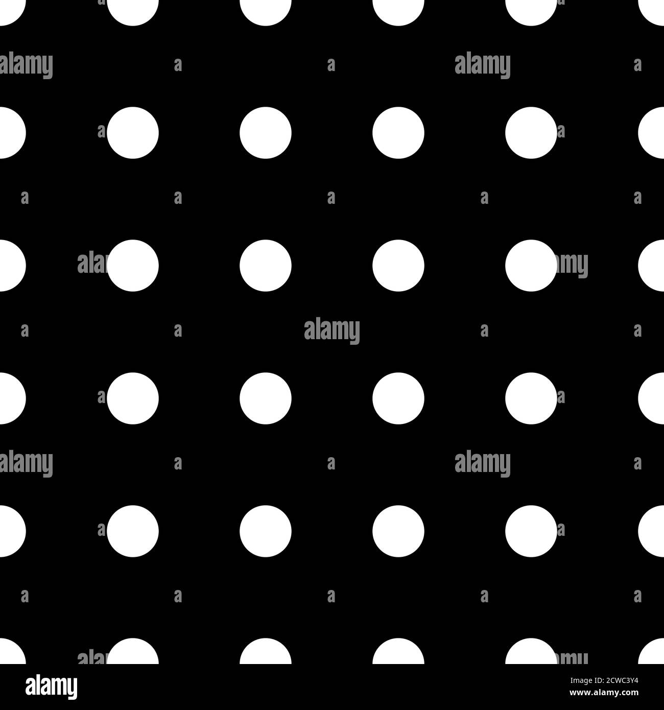 Circles tileable, repeatable black and white monochrome dots, dotted, speckles circular pattern ...