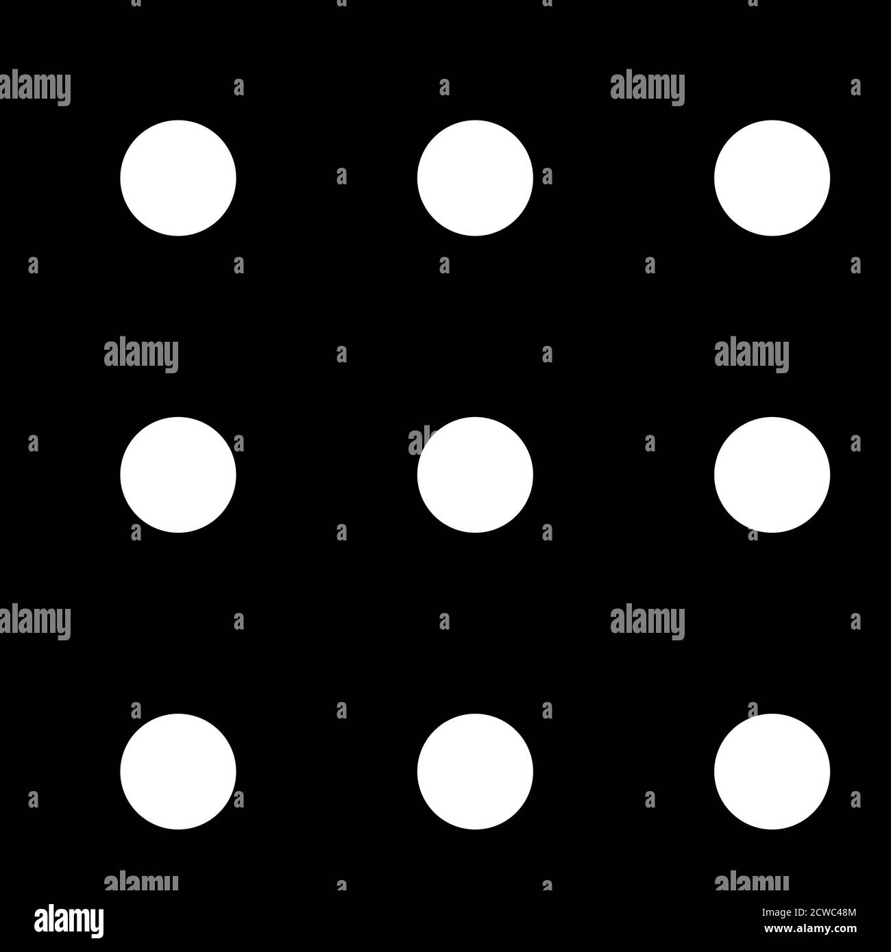 Circles tileable, repeatable black and white monochrome dots, dotted, speckles circular pattern ...