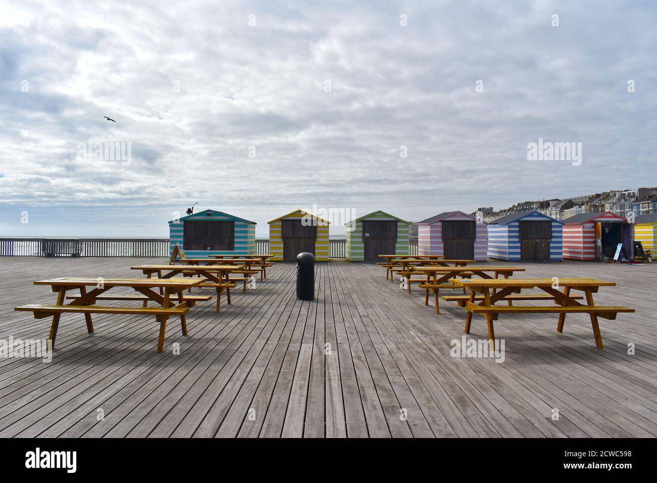 Beach hut-style food and drinks kiosks, vintage fairs, exhibitions ...