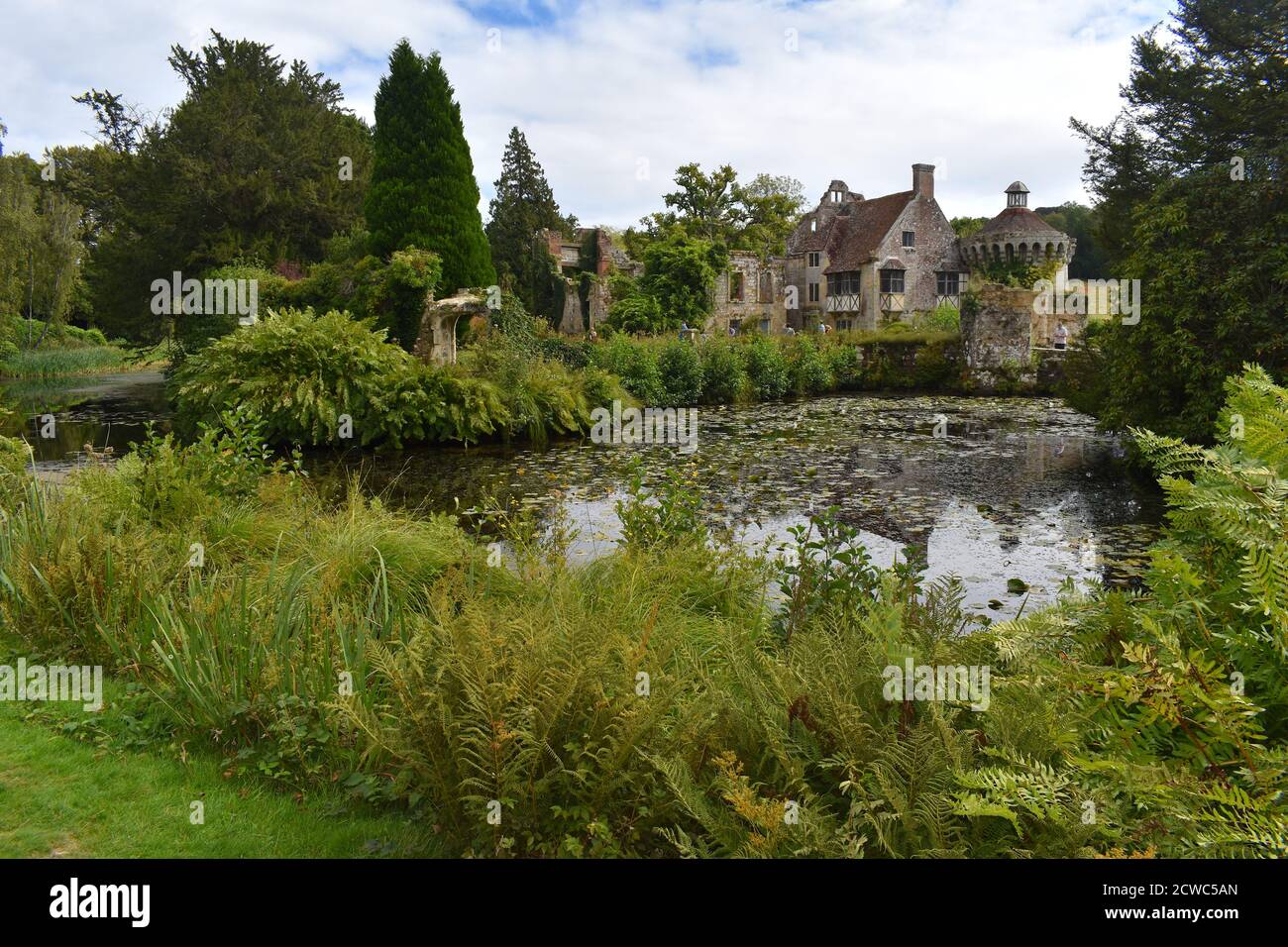 UK medieval estate in woodland Castles built during Middle Ages wars ...