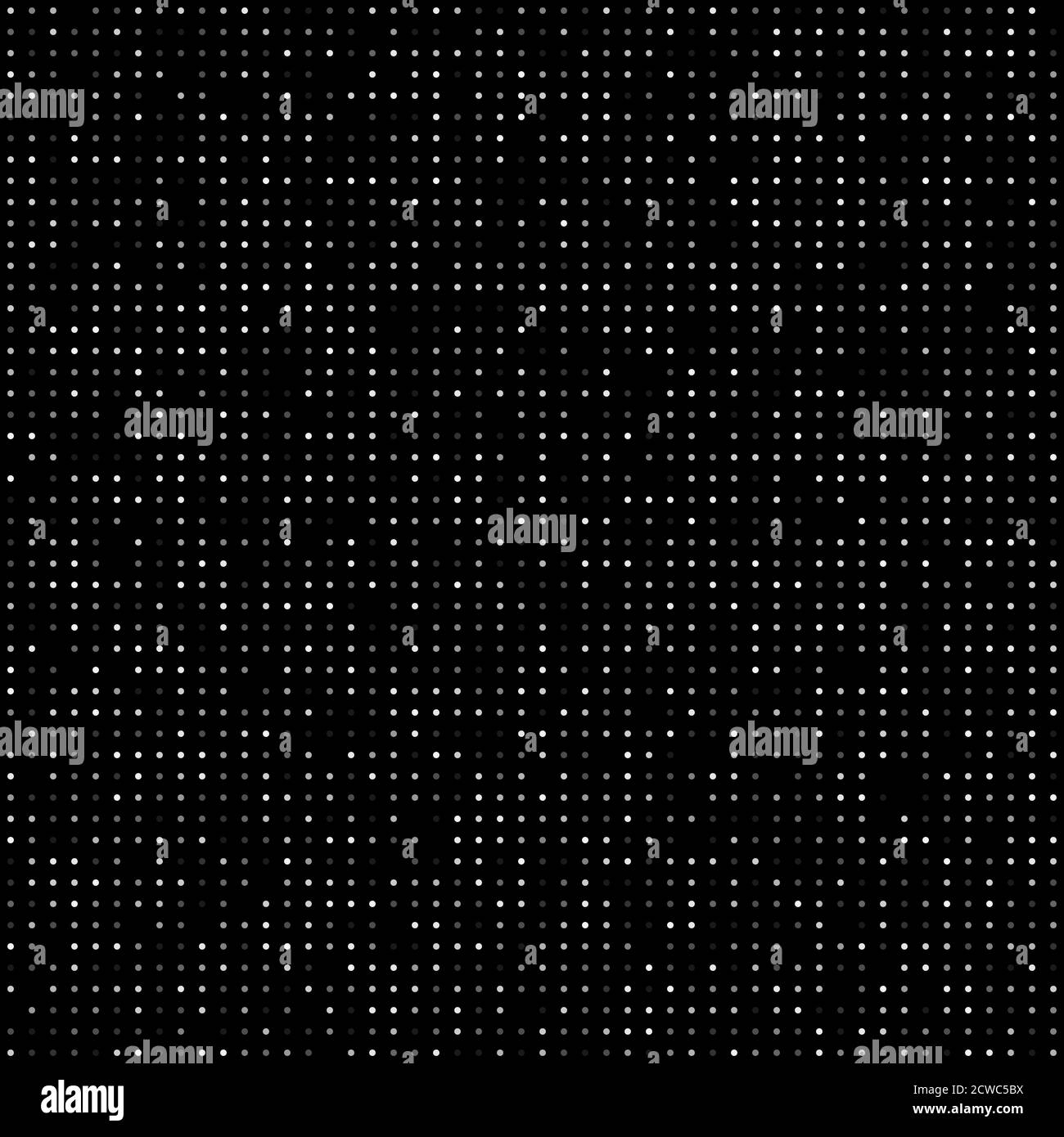 Circles tileable, repeatable black and white monochrome dots, dotted, speckles circular pattern ...
