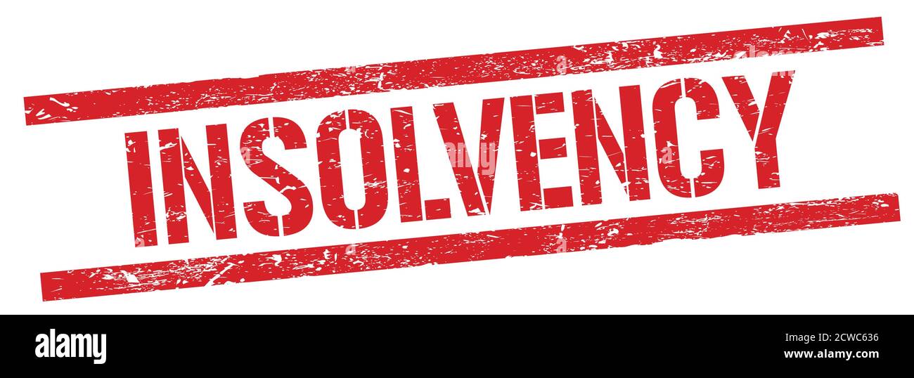 Insolvency text Cut Out Stock Images & Pictures - Alamy
