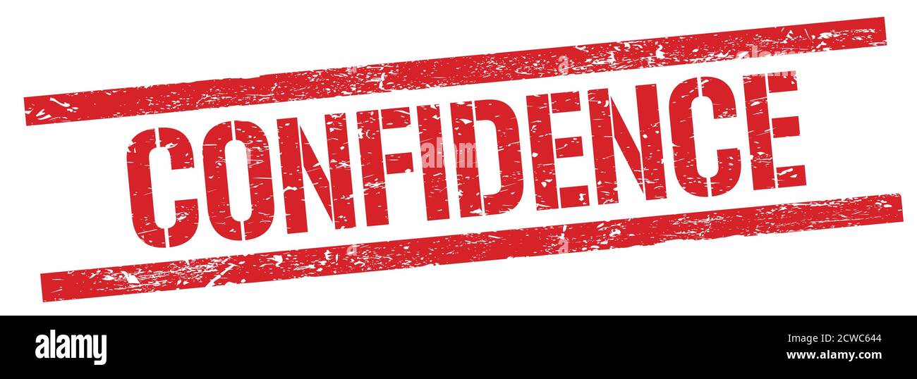 Confidence stamp Cut Out Stock Images & Pictures - Alamy