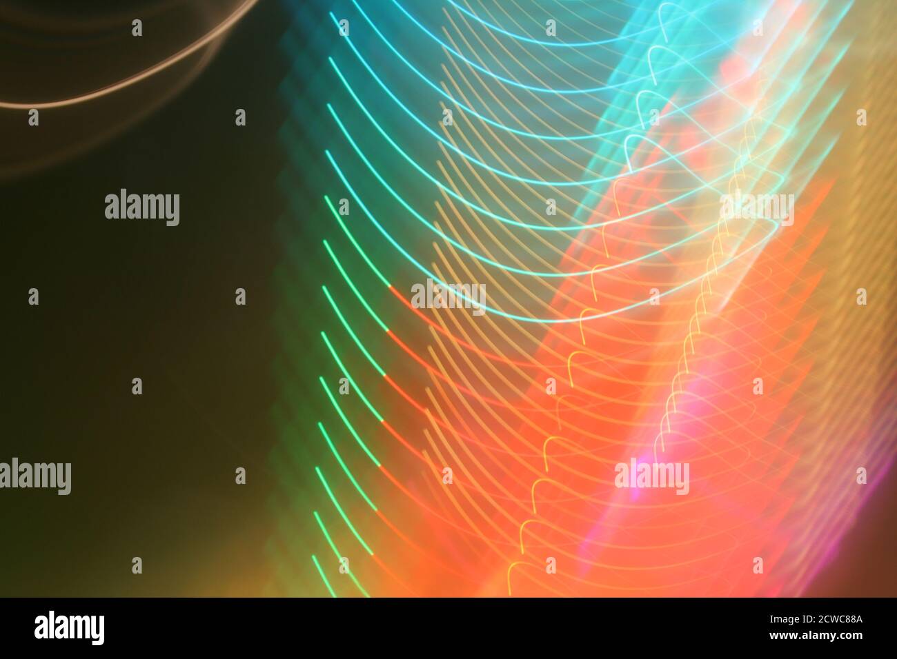 Abstract illustration with gradual rhythmic light threads Stock Photo ...