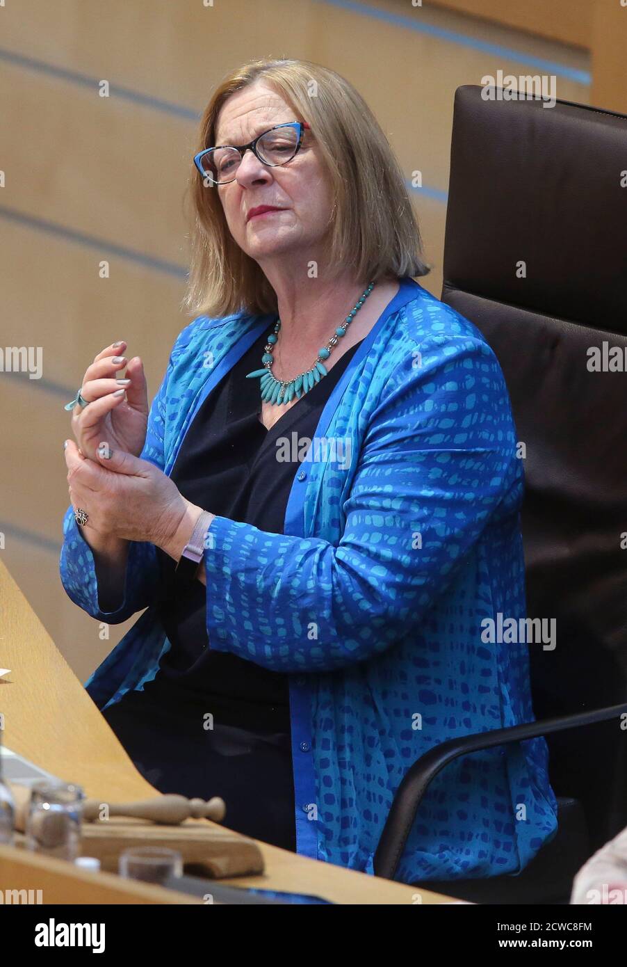 Scottish parliament deputy presiding officer hi-res stock photography ...