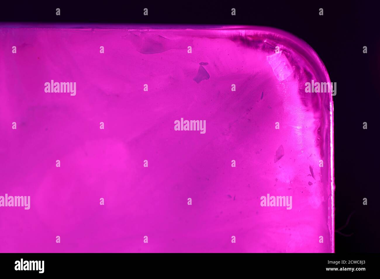 The macro picture of ice in color gel light photography Stock Photo - Alamy