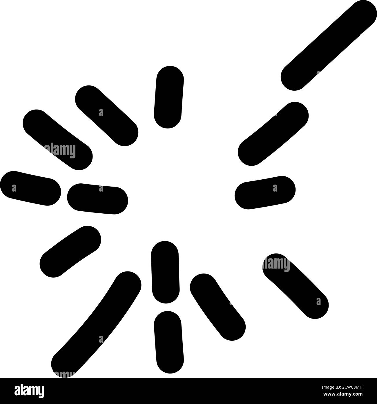 Radial,radiating lines abstract burst, explosion, fireworks FX ...