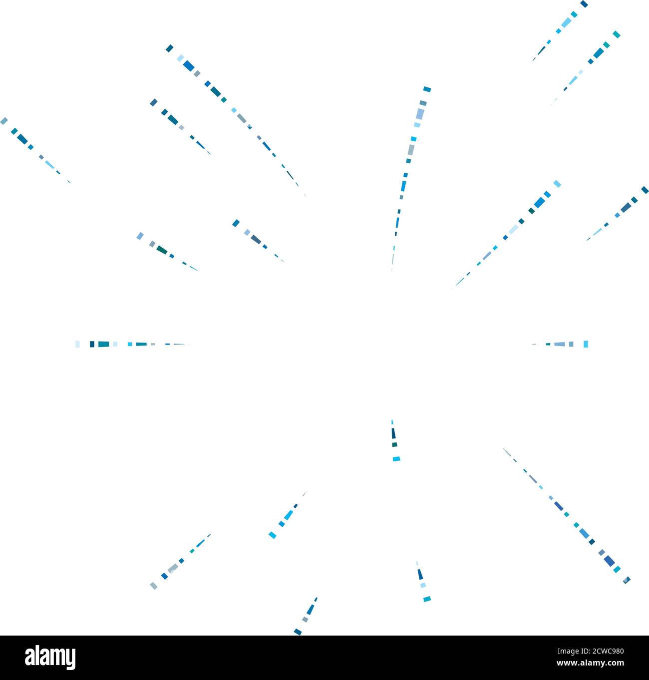 Radial,radiating lines abstract burst, explosion, fireworks FX ...