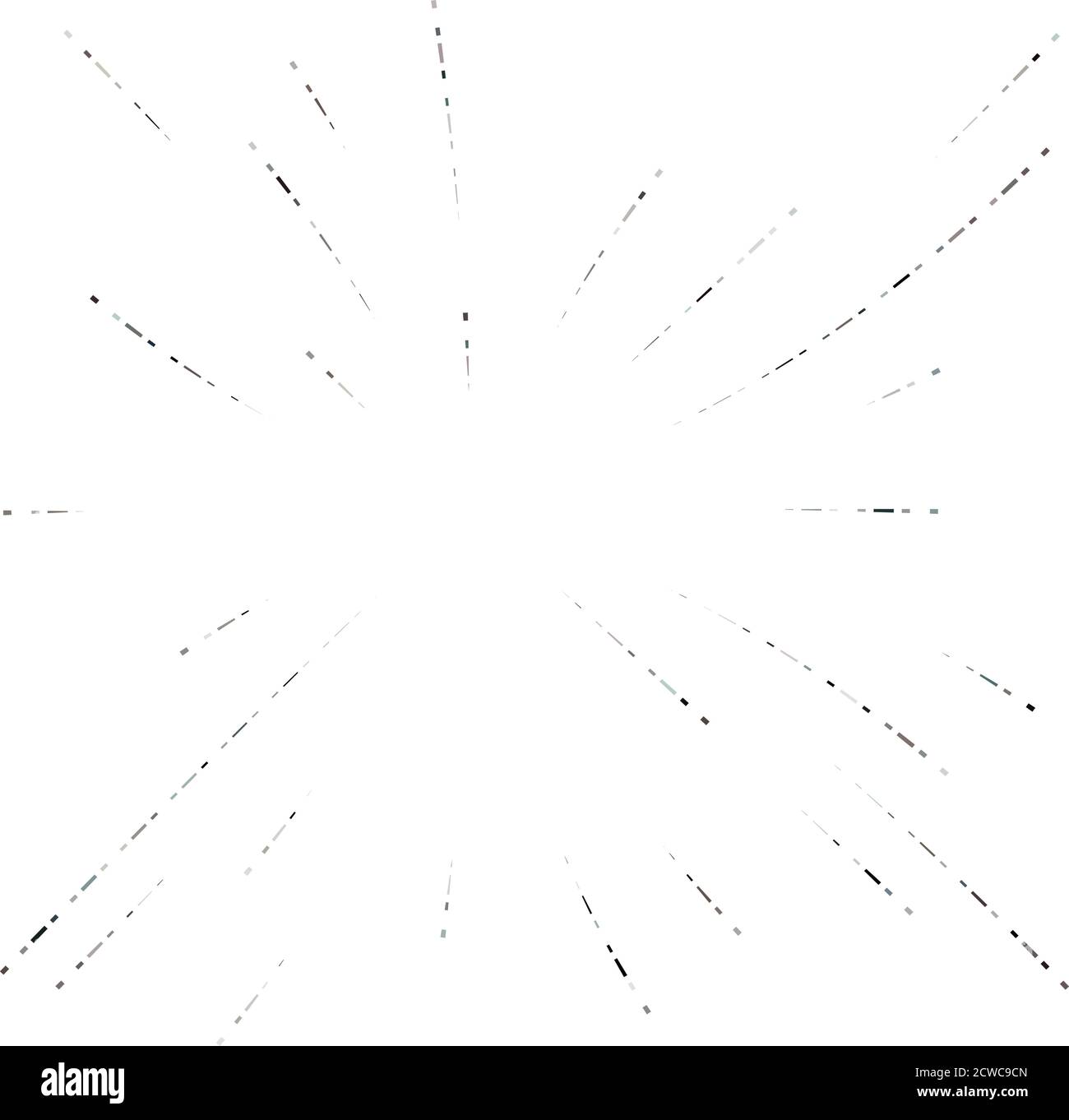 Radial,radiating lines abstract burst, explosion, fireworks FX ...