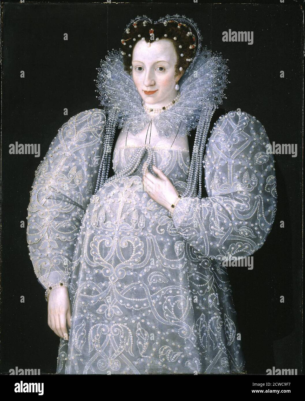 Vintage Portrait of Elizabeth I Stock Photo - Alamy