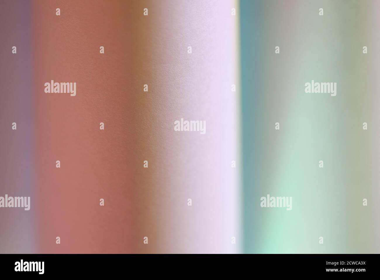 The abstract picture of curved paper in the vivid color light Stock ...