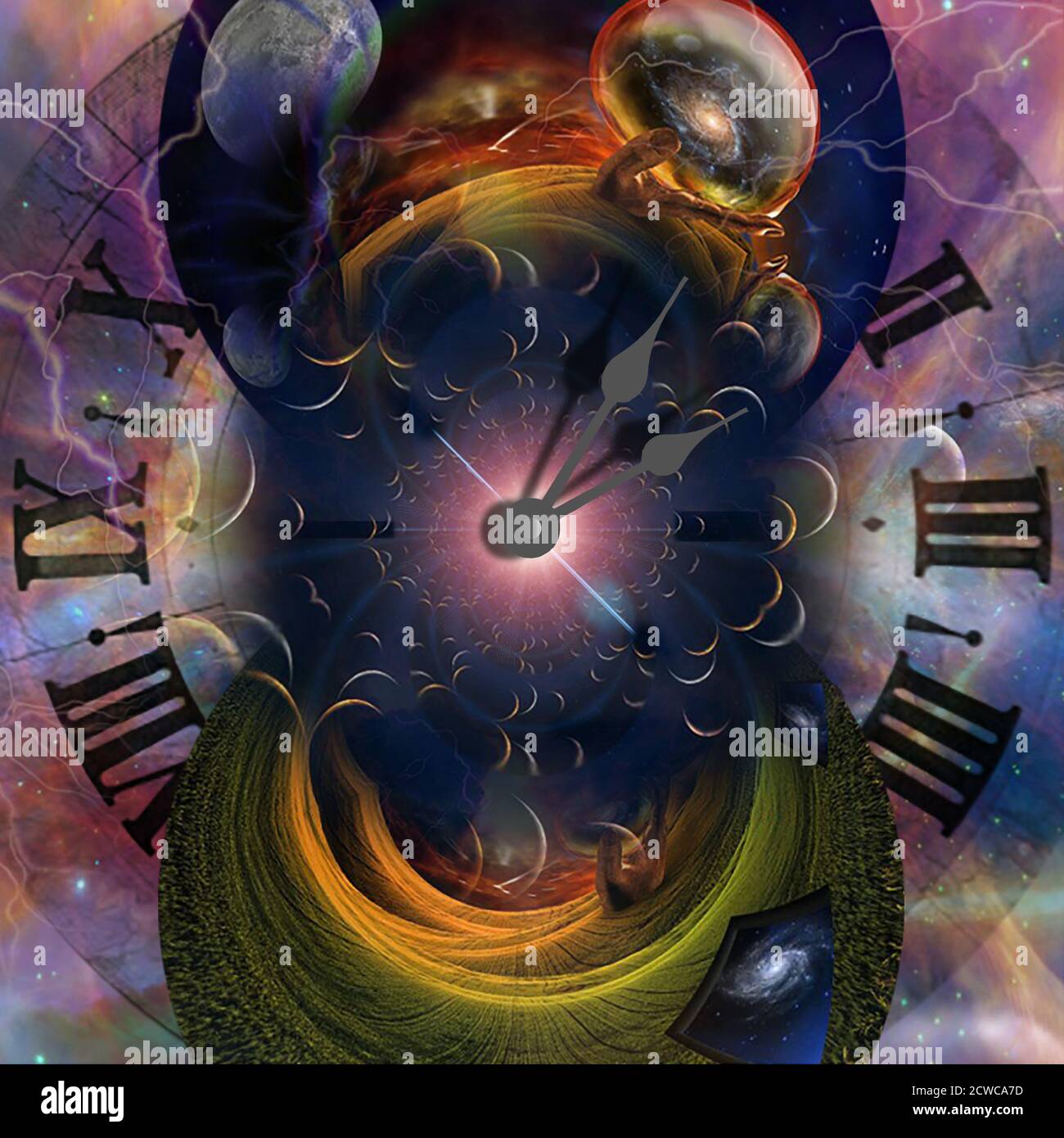 Time warp earth hi-res stock photography and images - Alamy