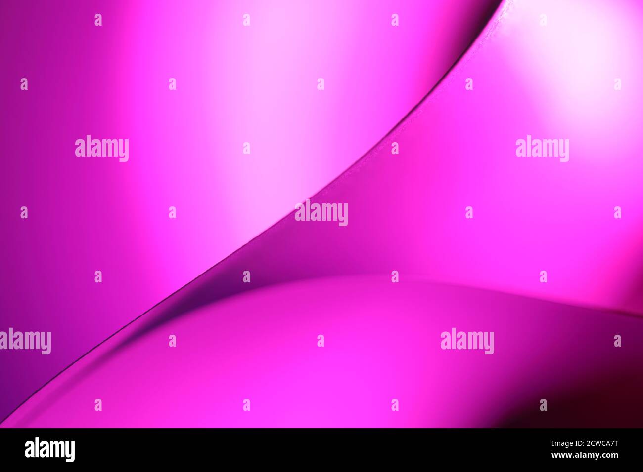 The abstract picture of curved paper in the vivid color light Stock ...