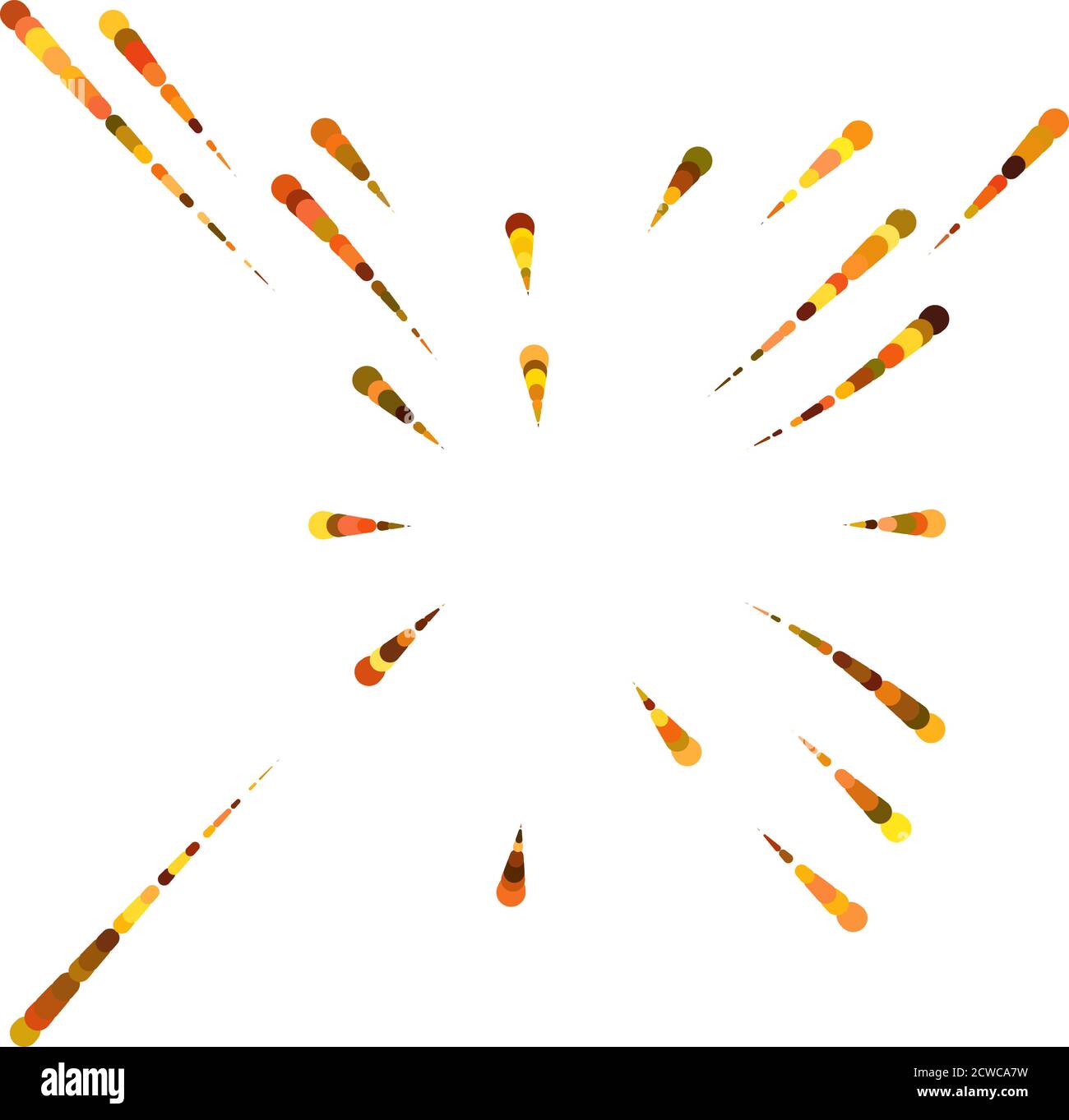 Radial,radiating lines abstract burst, explosion, fireworks FX ...