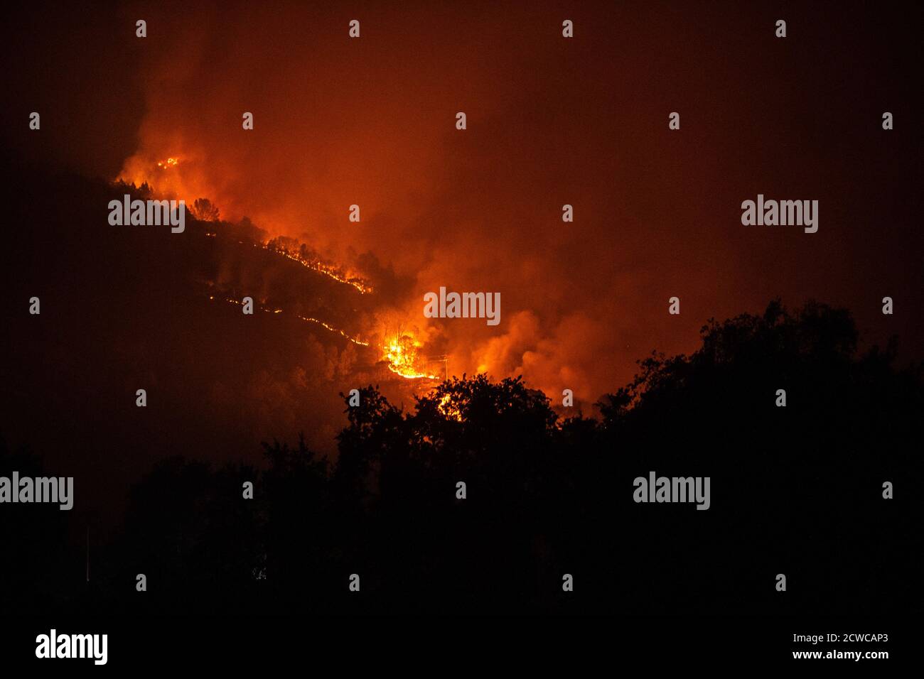 Calistoga, United States. 28th Sep, 2020. CALISTOGA, CA - SEPTEMBER 28 ...