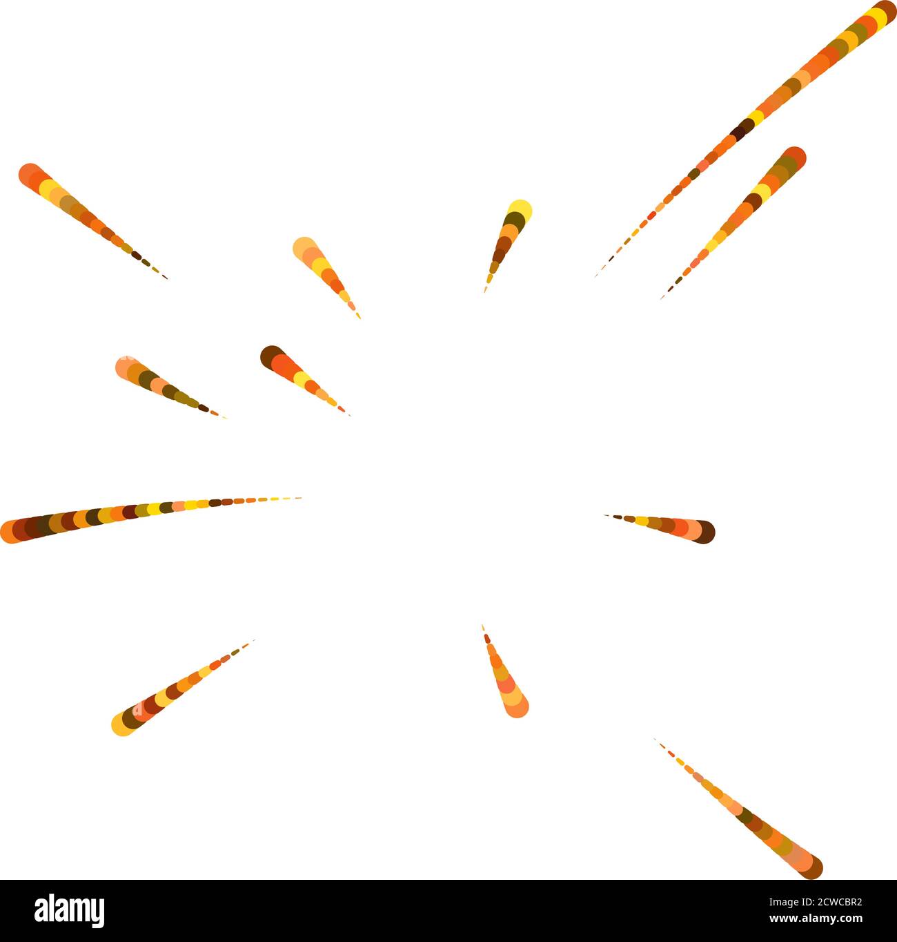 Radial,radiating lines abstract burst, explosion, fireworks FX ...