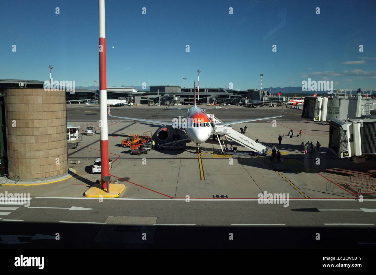 Malpensa International airport, Milano, Italy Stock Photo - Alamy