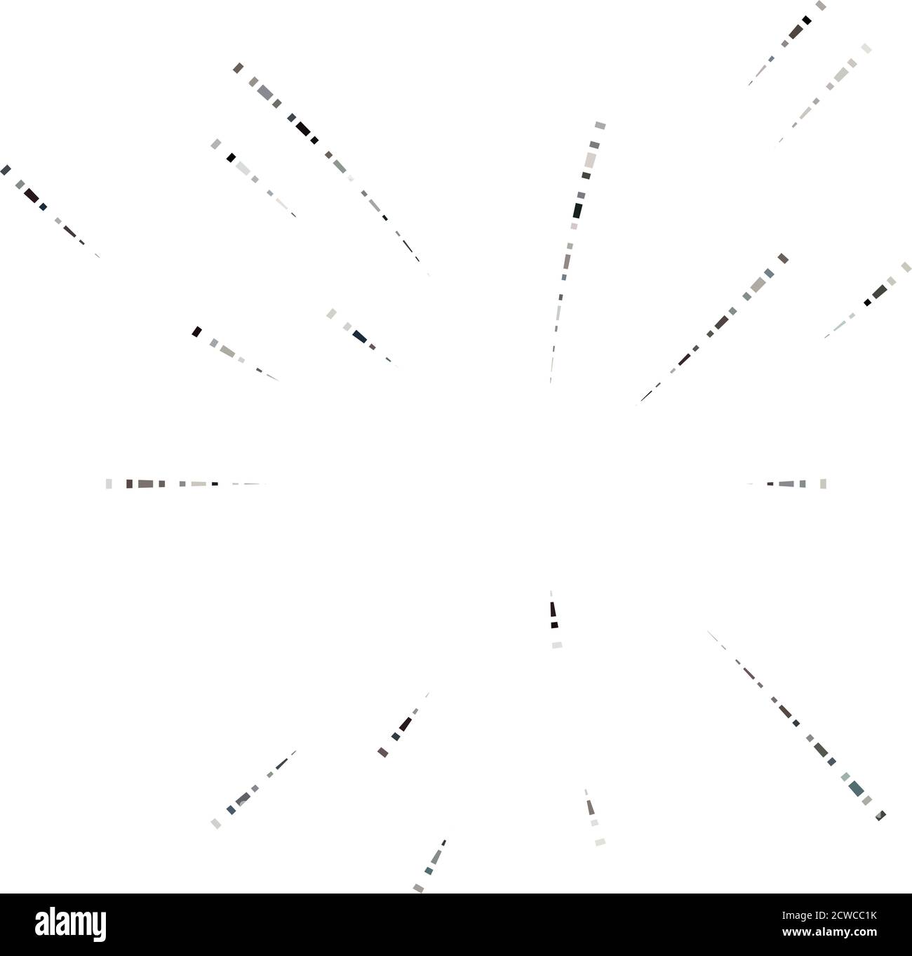 Radial,radiating lines abstract burst, explosion, fireworks FX ...