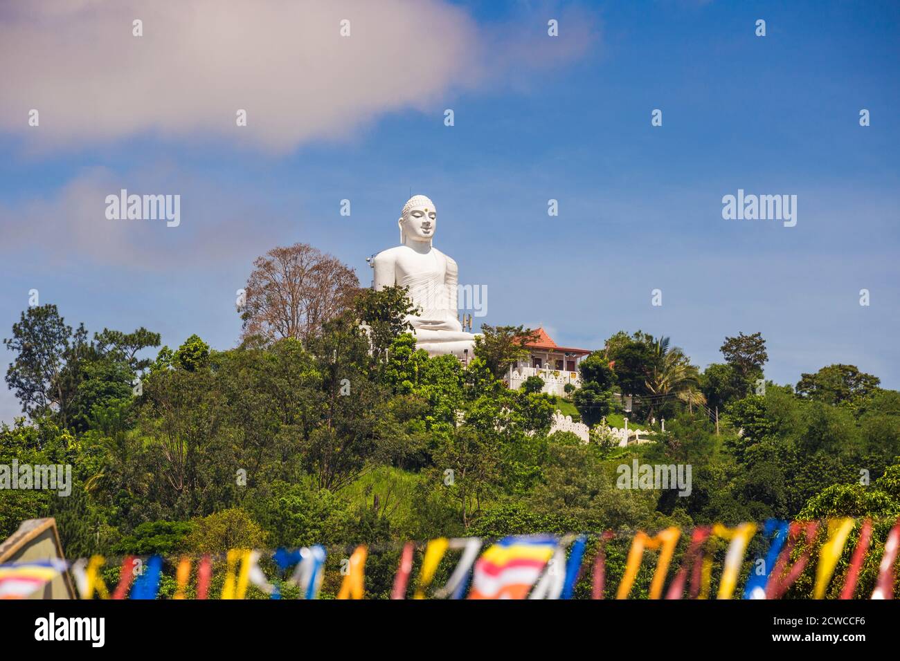 Sri Lanka, Kandy, Bahiravokanda Vihara Budda Statue Stock Photo - Alamy
