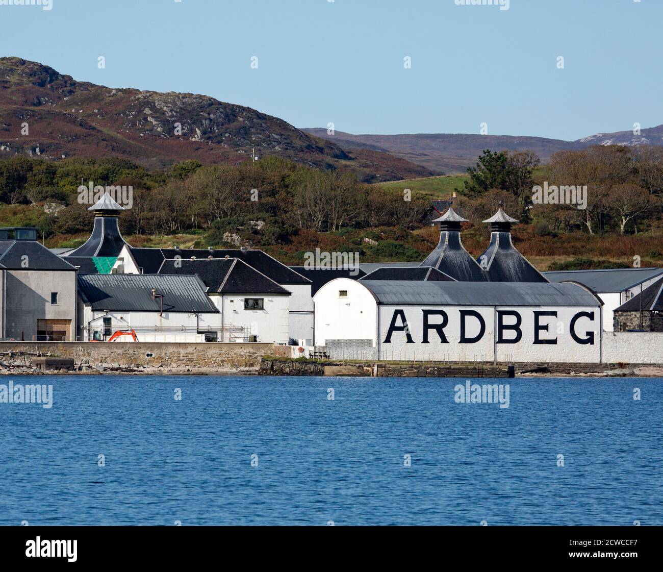 Ardbeg distillery on island hi-res stock photography and images - Alamy