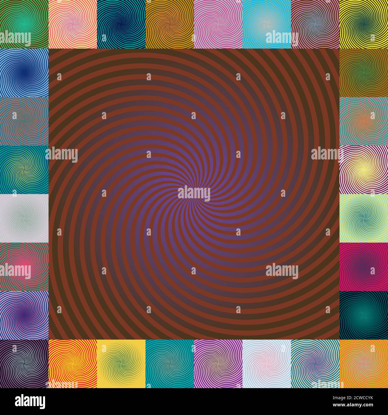 Spiral, swirl, twirl, vortex radial lines. Rotating lines. Whirligig ...