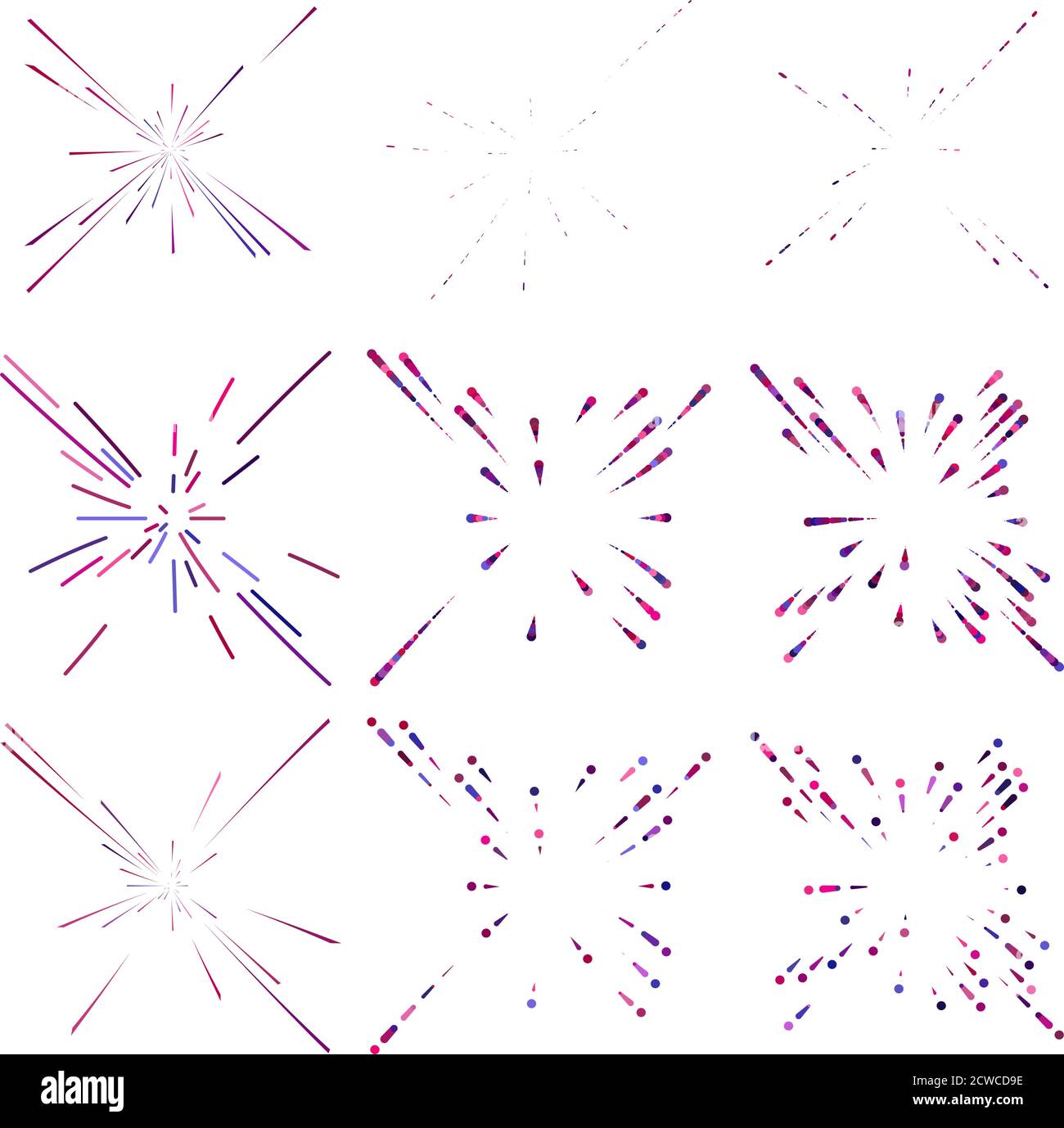 Radialradiating Lines Abstract Burst Explosion Fireworks Fxconcentric Circular Lines