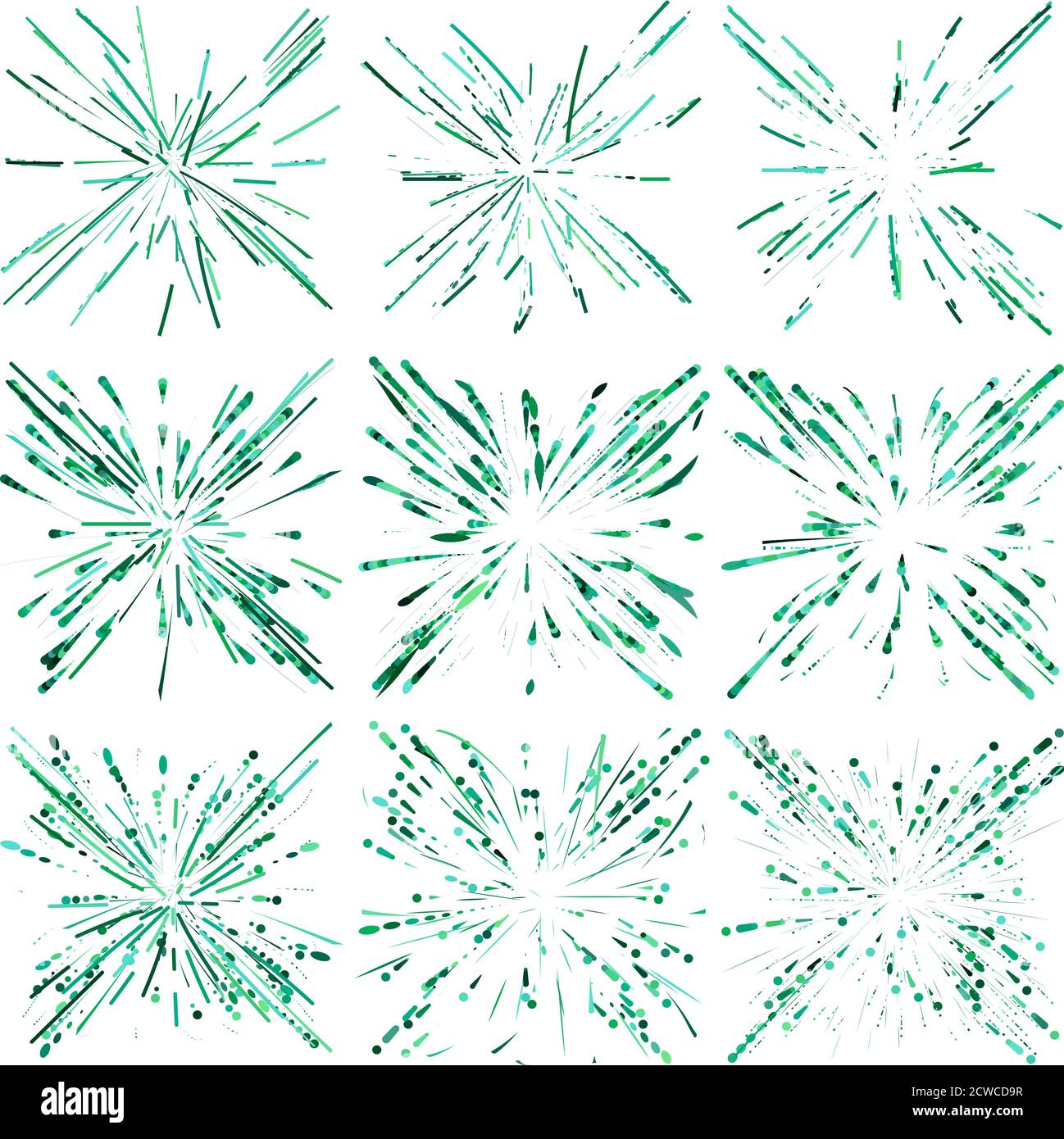 Radial,radiating lines abstract burst, explosion, fireworks FX ...