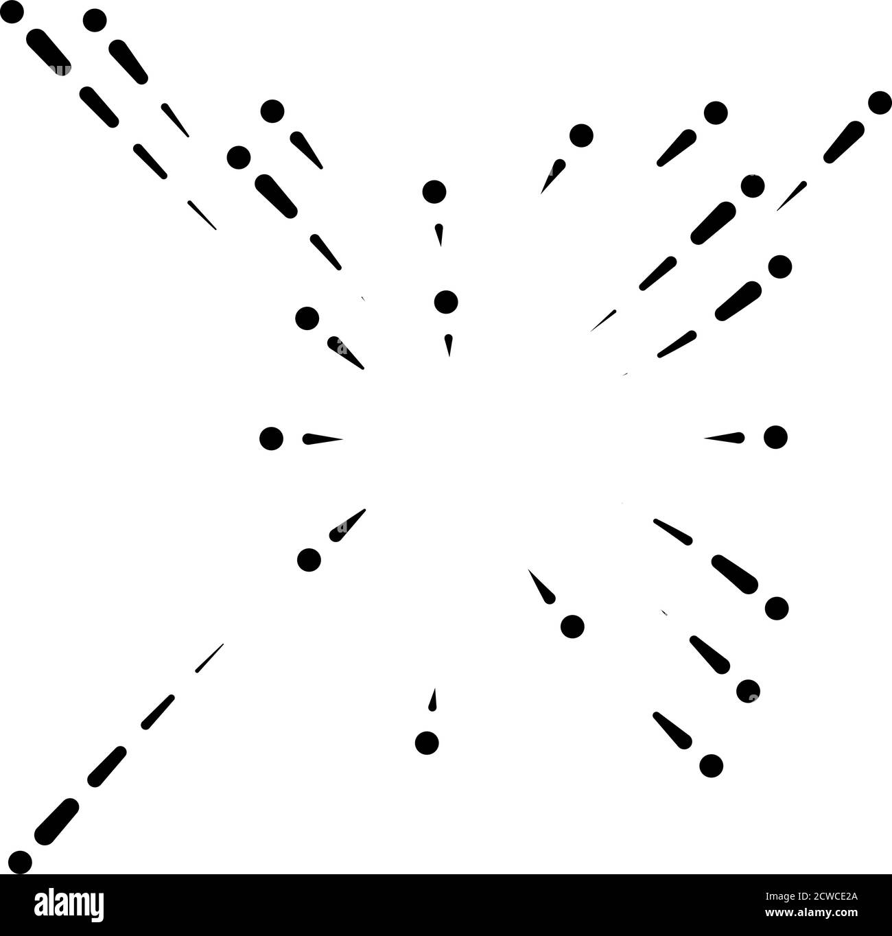 Light beams radiating from Black and White Stock Photos & Images - Alamy