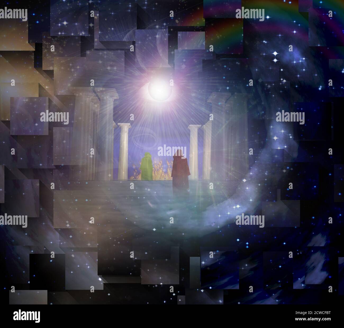 Monks mantle hi-res stock photography and images - Alamy