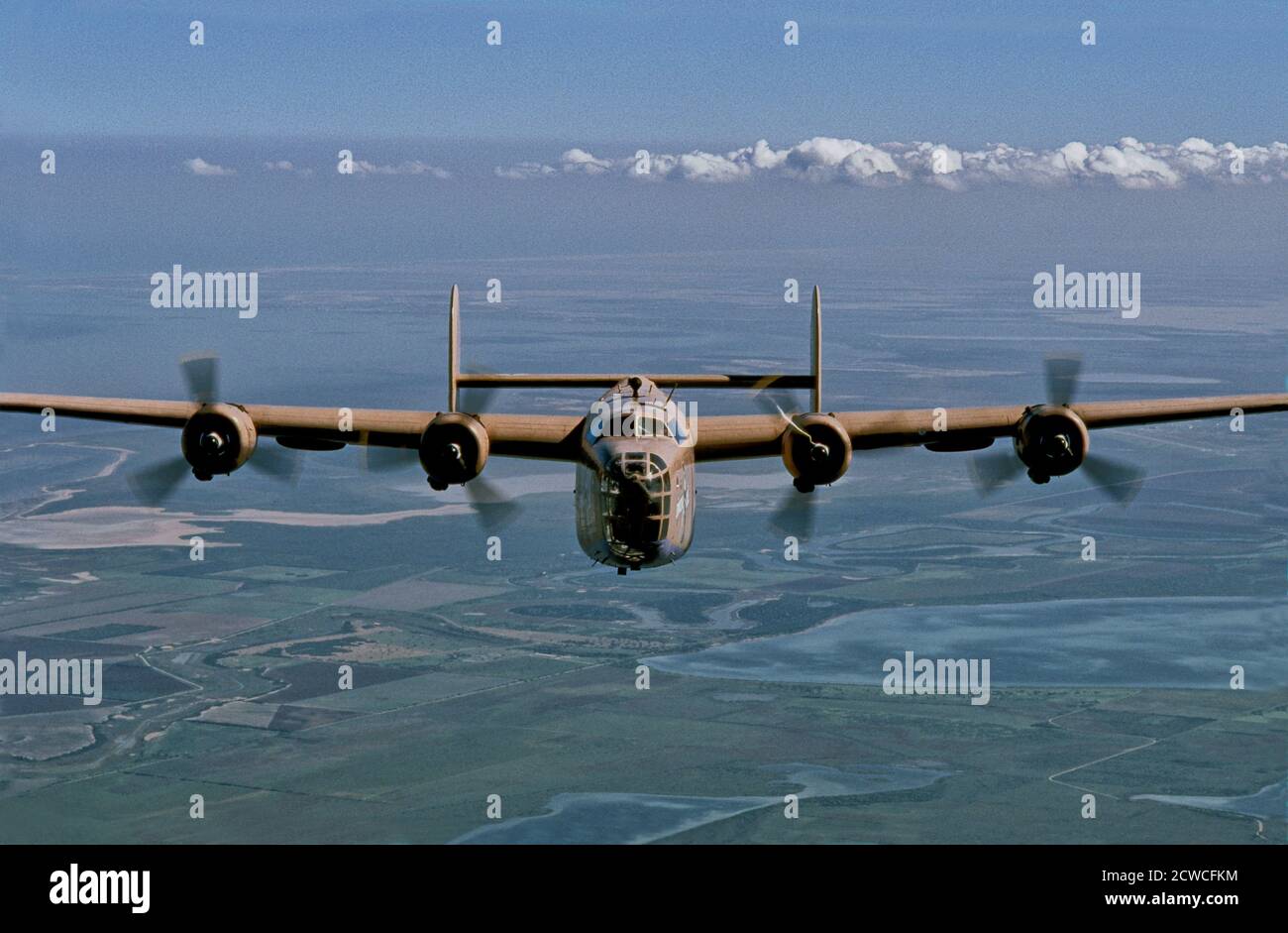 Consolidated B-24-LB-30 WWII Heavy Bomber Stock Photo - Alamy