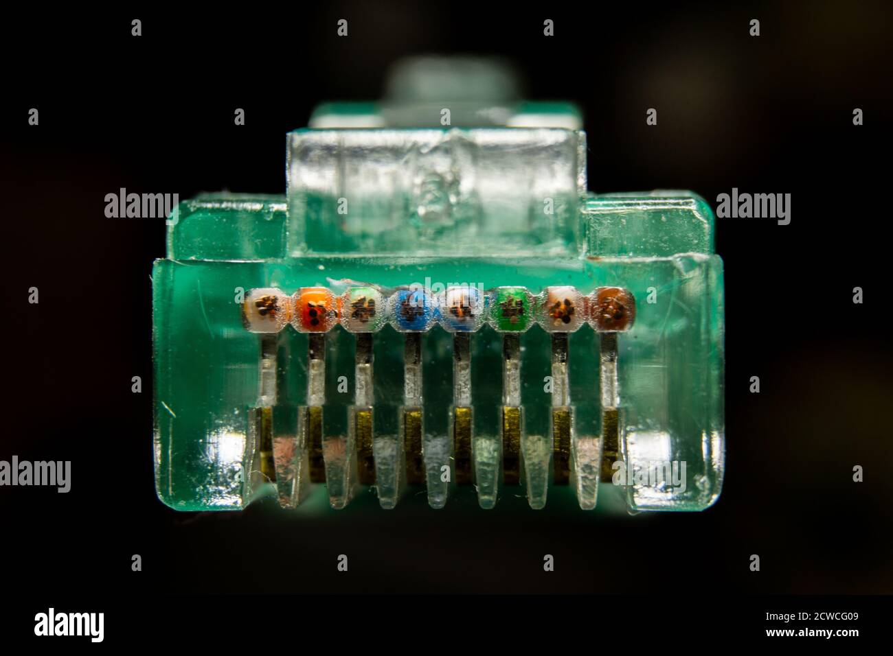 Ethernet cable cross section hi-res stock photography and images - Alamy