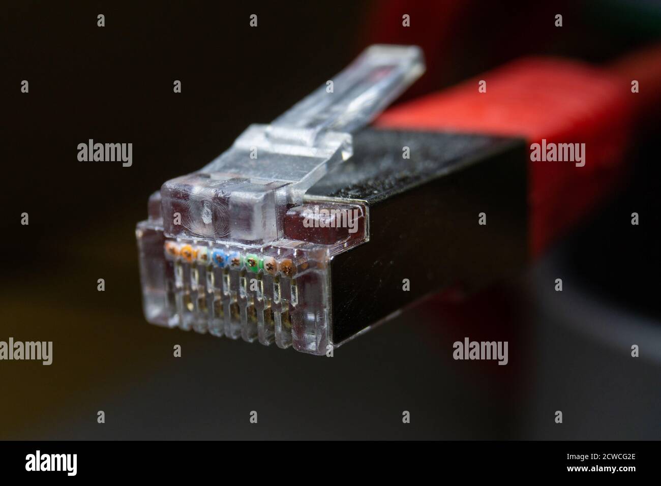 Ethernet cable cross section hi-res stock photography and images - Alamy