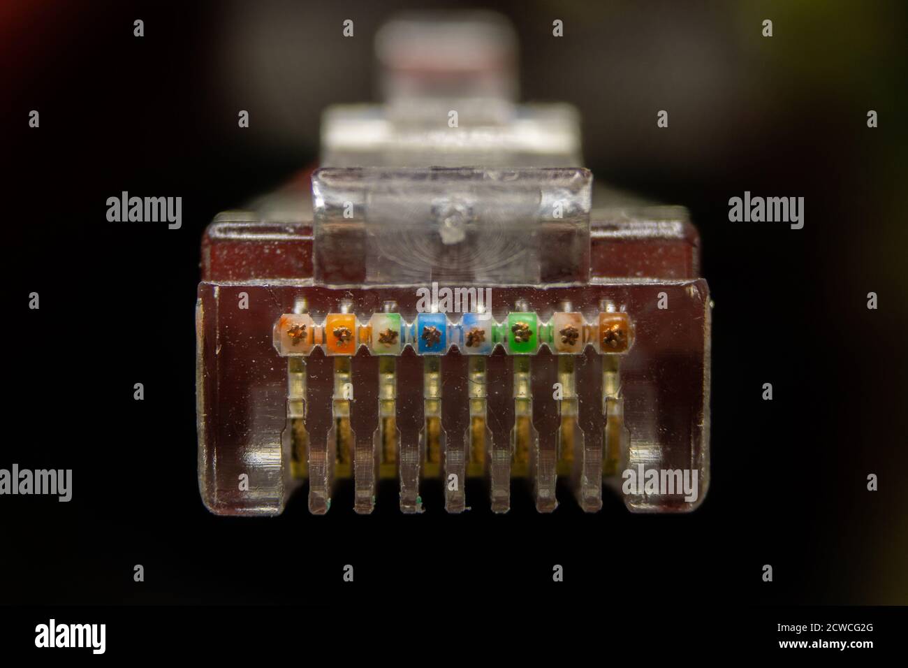 Ethernet cable cross section hi-res stock photography and images - Alamy