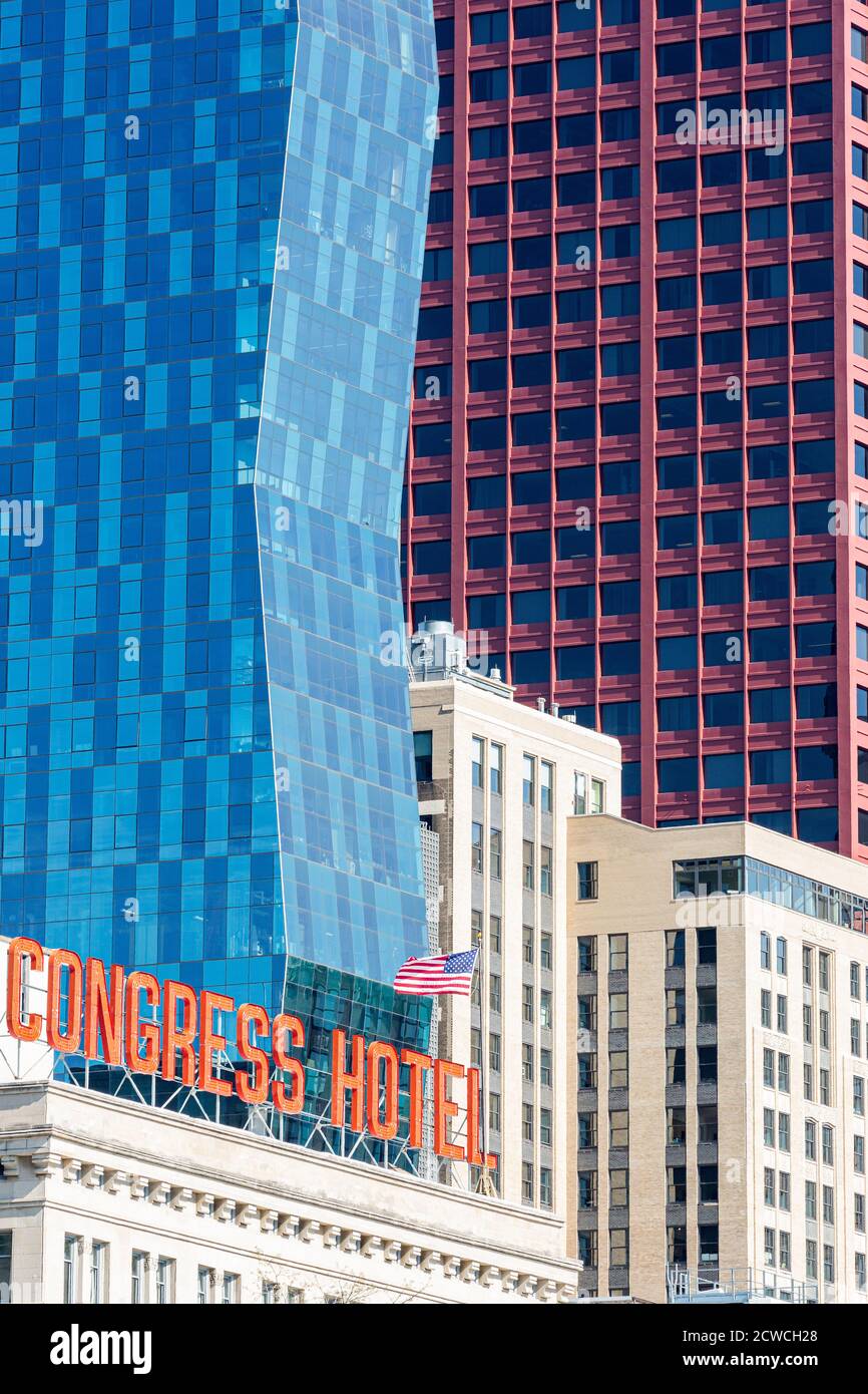 Congress hotel chicago illinois usa hi-res stock photography and images ...