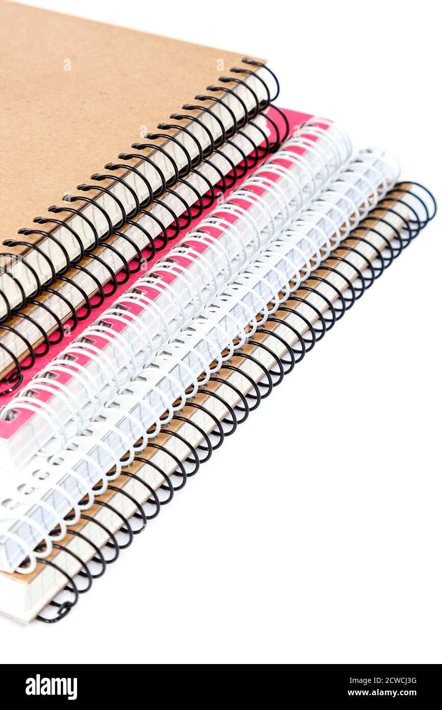 Pile notebooks pen hi-res stock photography and images - Alamy