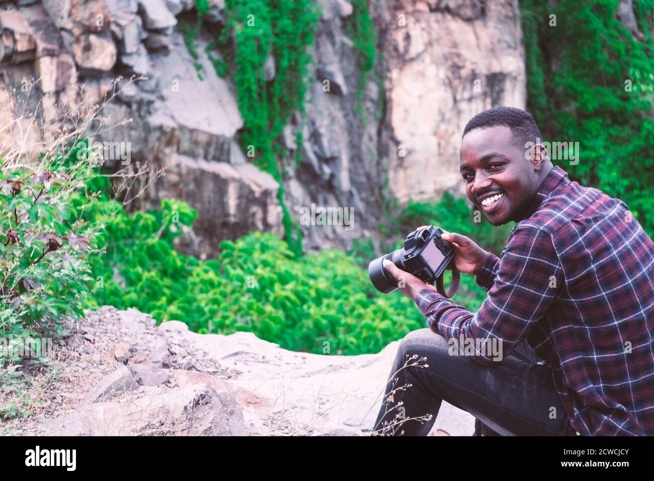 Black african american photographer hi-res stock photography and images ...