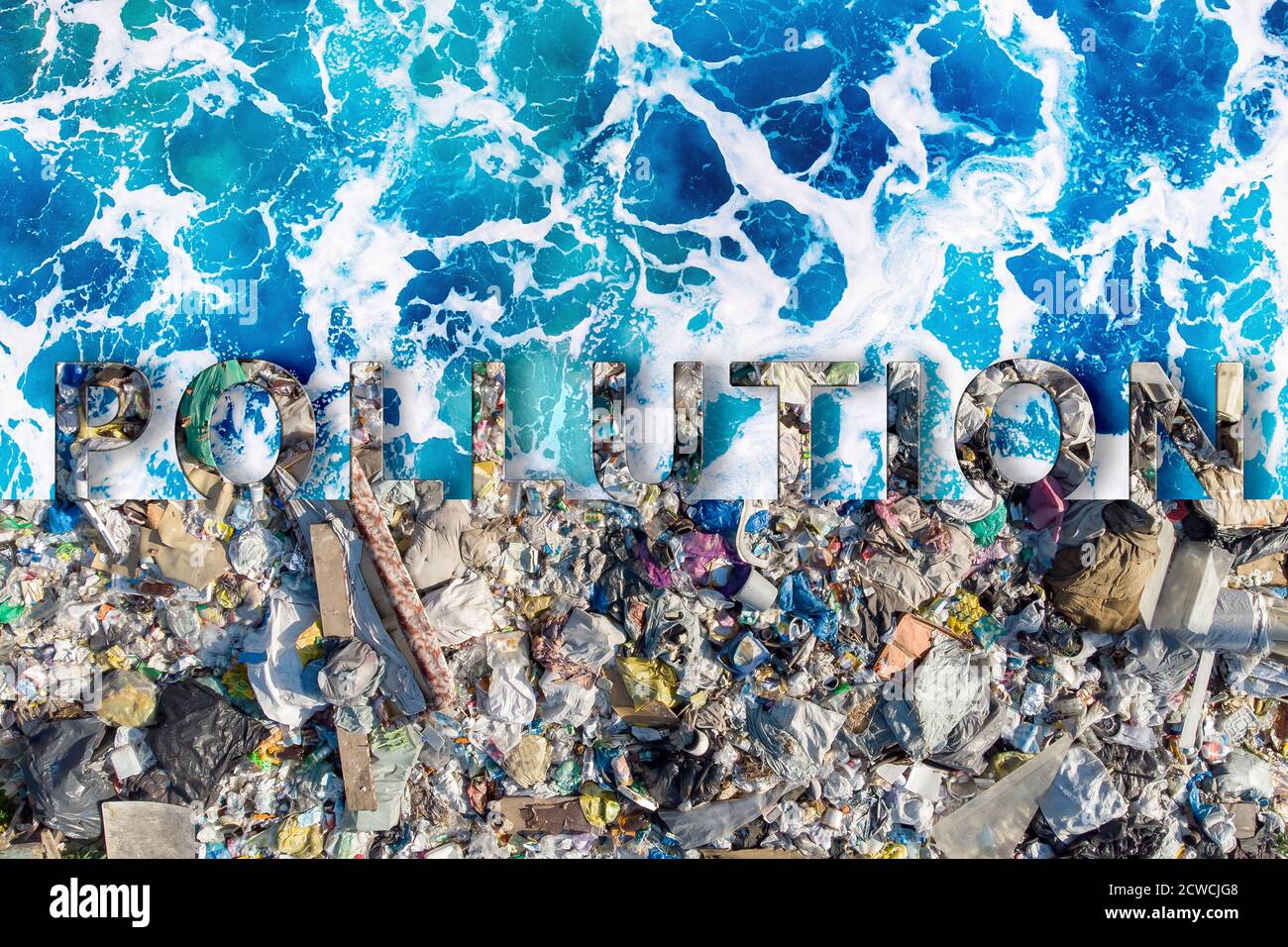 Aerial view, sea litter hi-res stock photography and images - Alamy