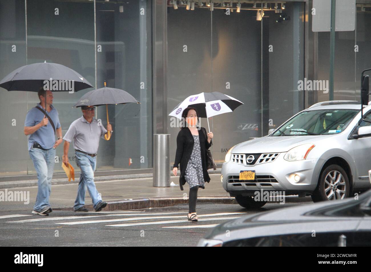 New York, USA. 29th Sep, 2020. (NEW) Light rainfall amid Covid-19 in ...