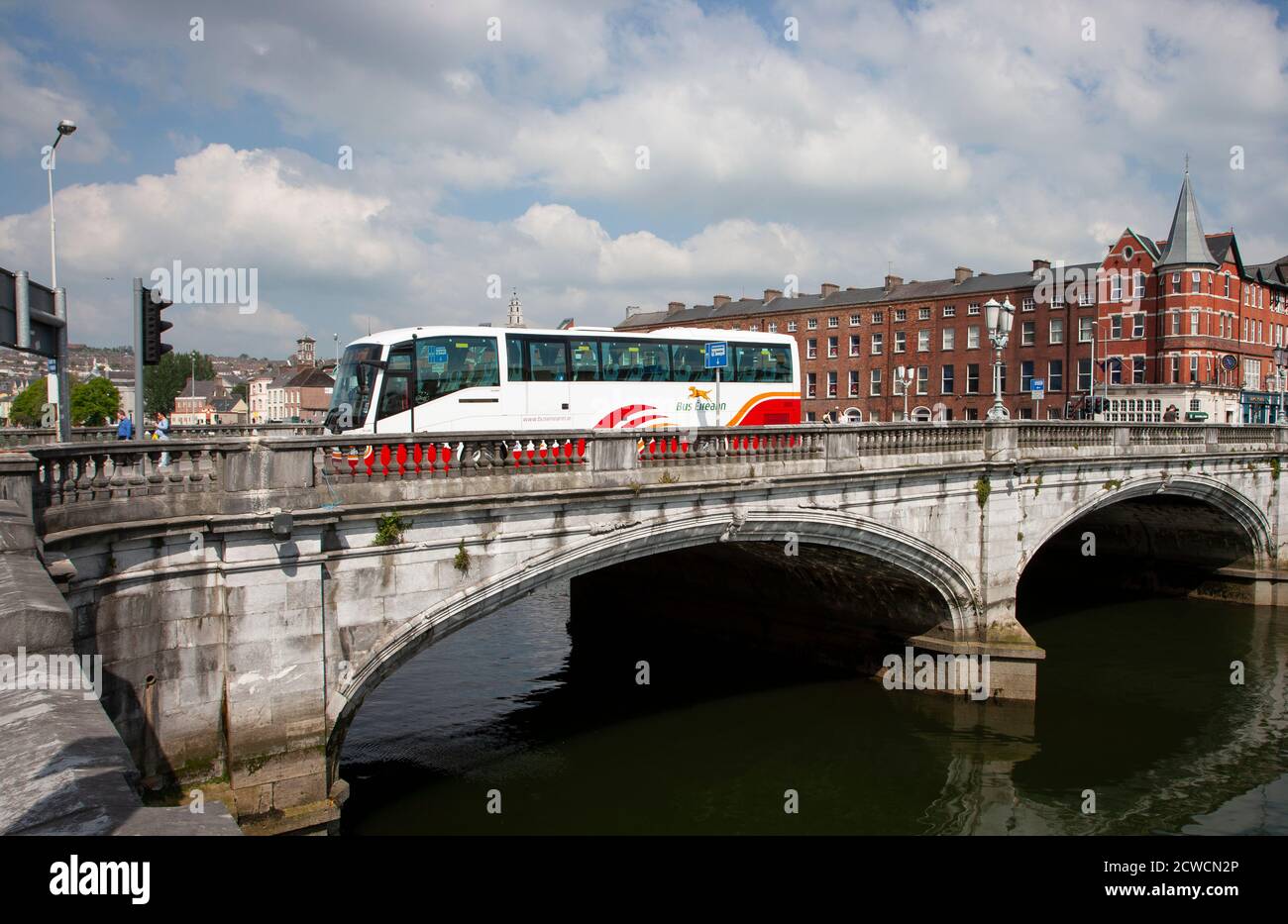 Bus Eireann expressway buses Stock Photo - Alamy