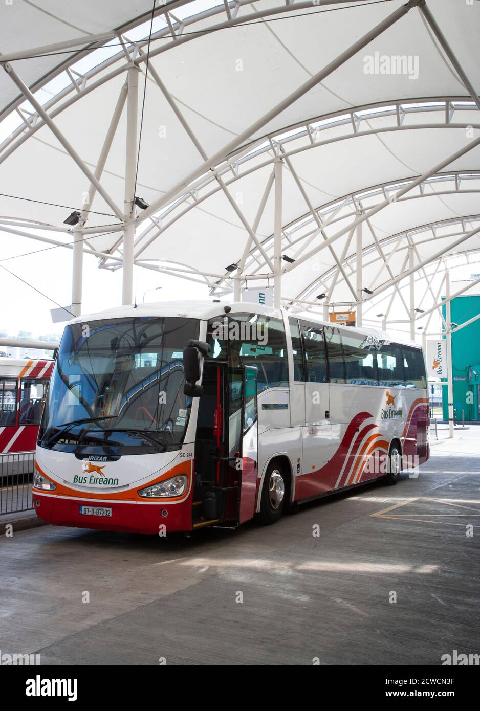 Bus Eireann expressway buses Stock Photo - Alamy