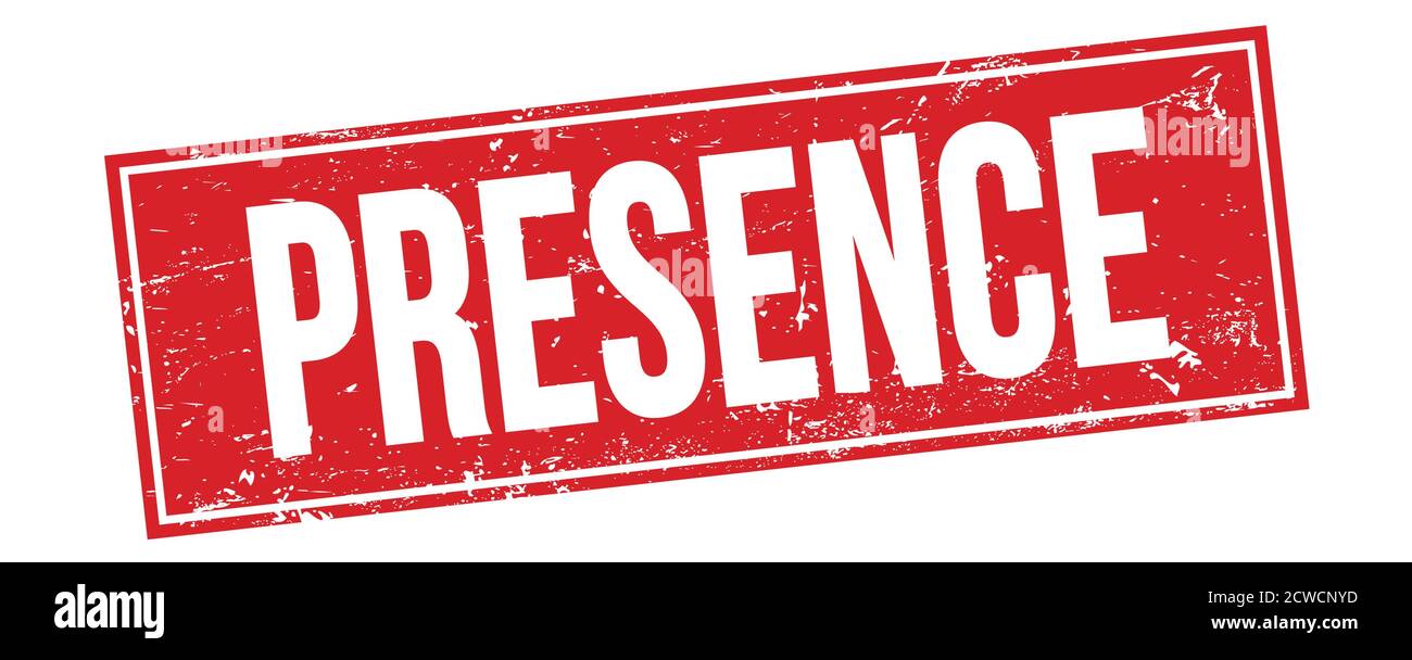 Presence stamp hi-res stock photography and images - Alamy