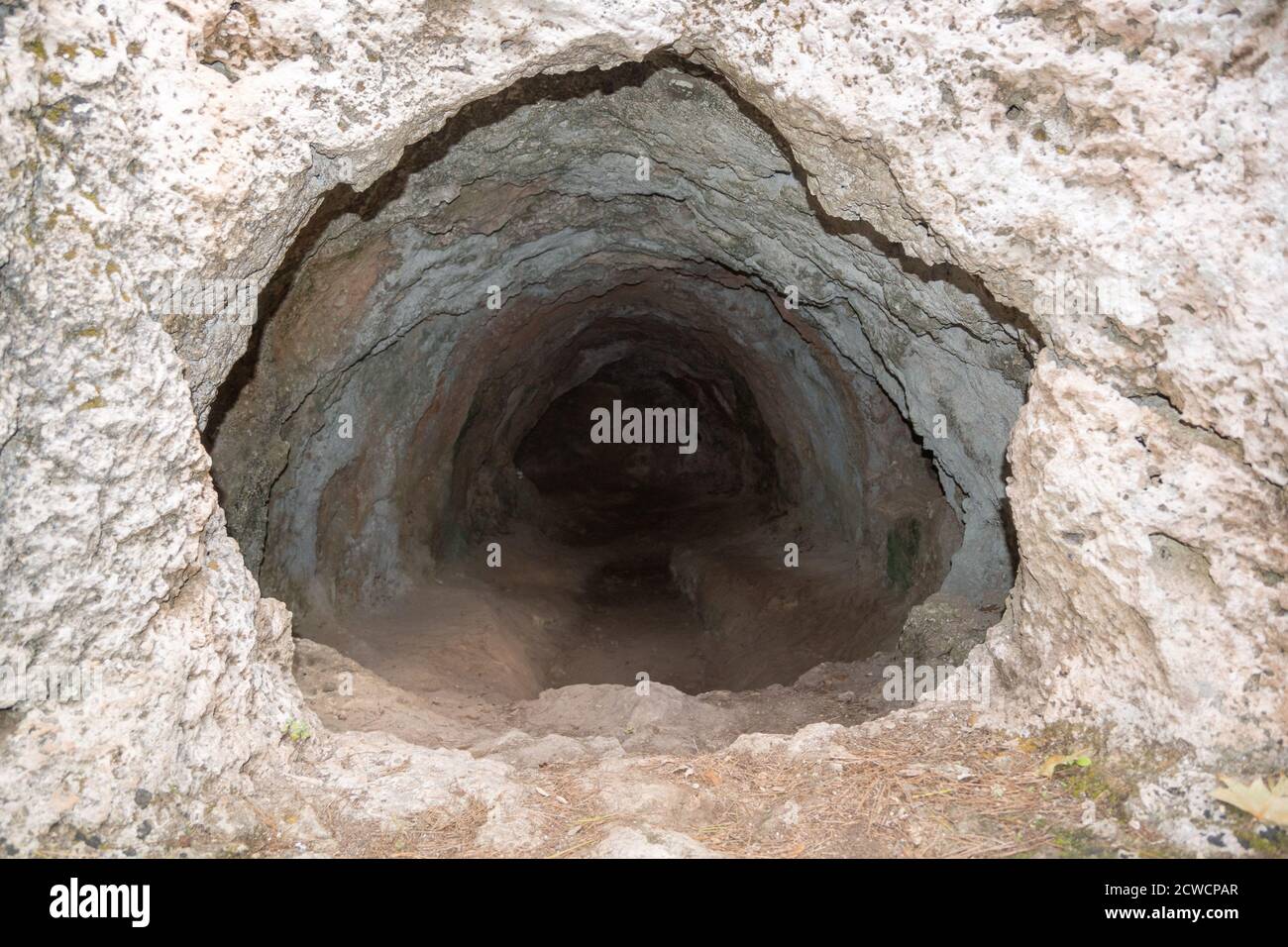 Prehistoric Alzineret caves, dug around 1600 BC in the Middle Bronze ...