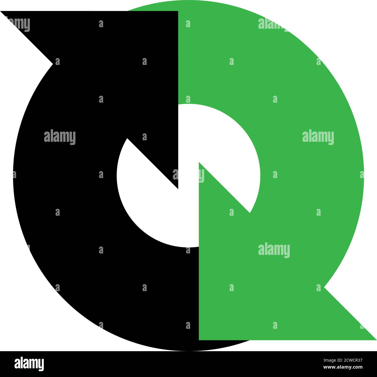 cycle and cyclical arrows. circular, concentric and radial cursor ...