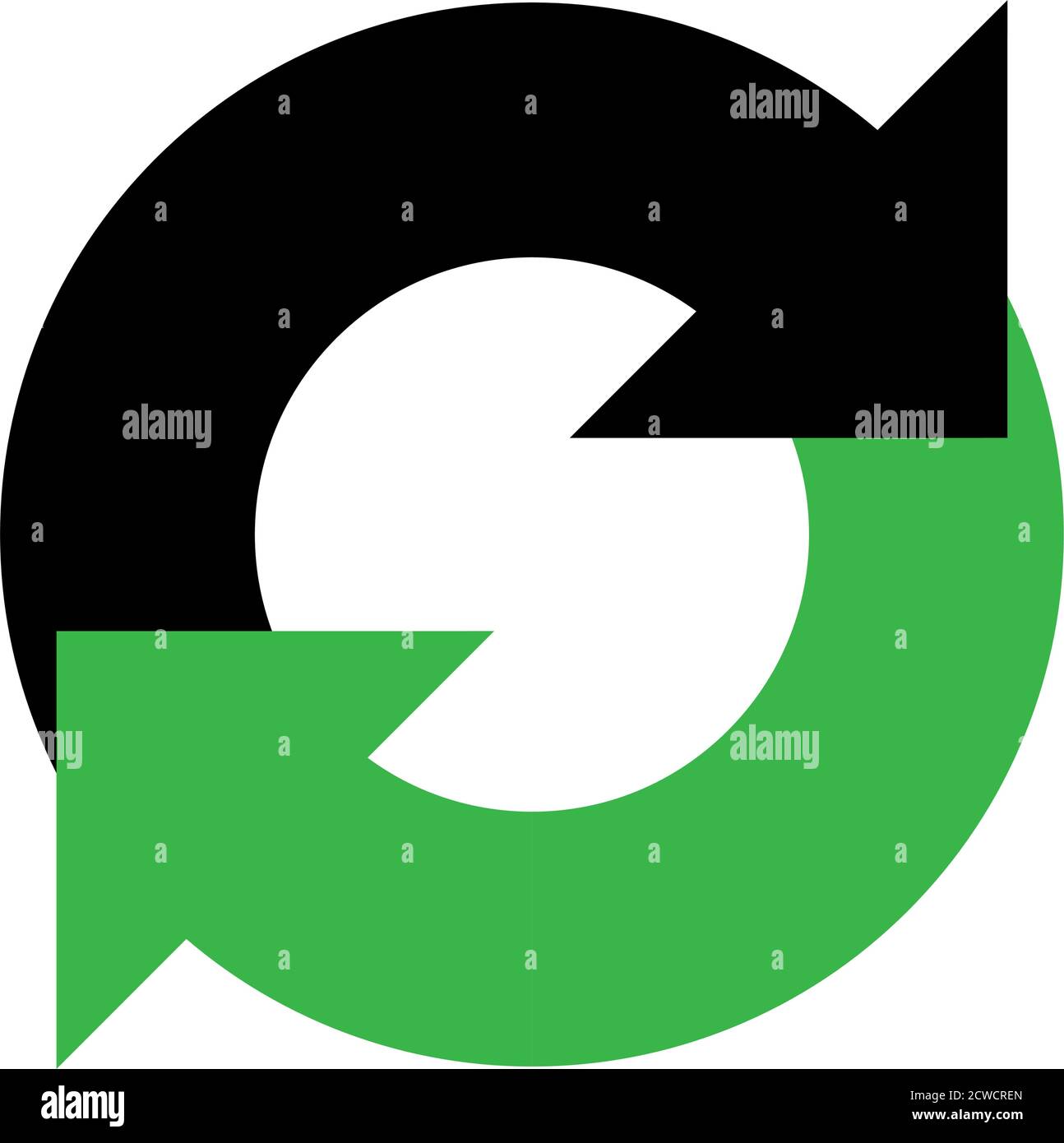 cycle and cyclical arrows. circular, concentric and radial cursor ...