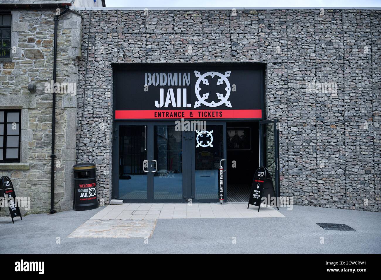 Bodmin Jail visitor attraction Stock Photo - Alamy