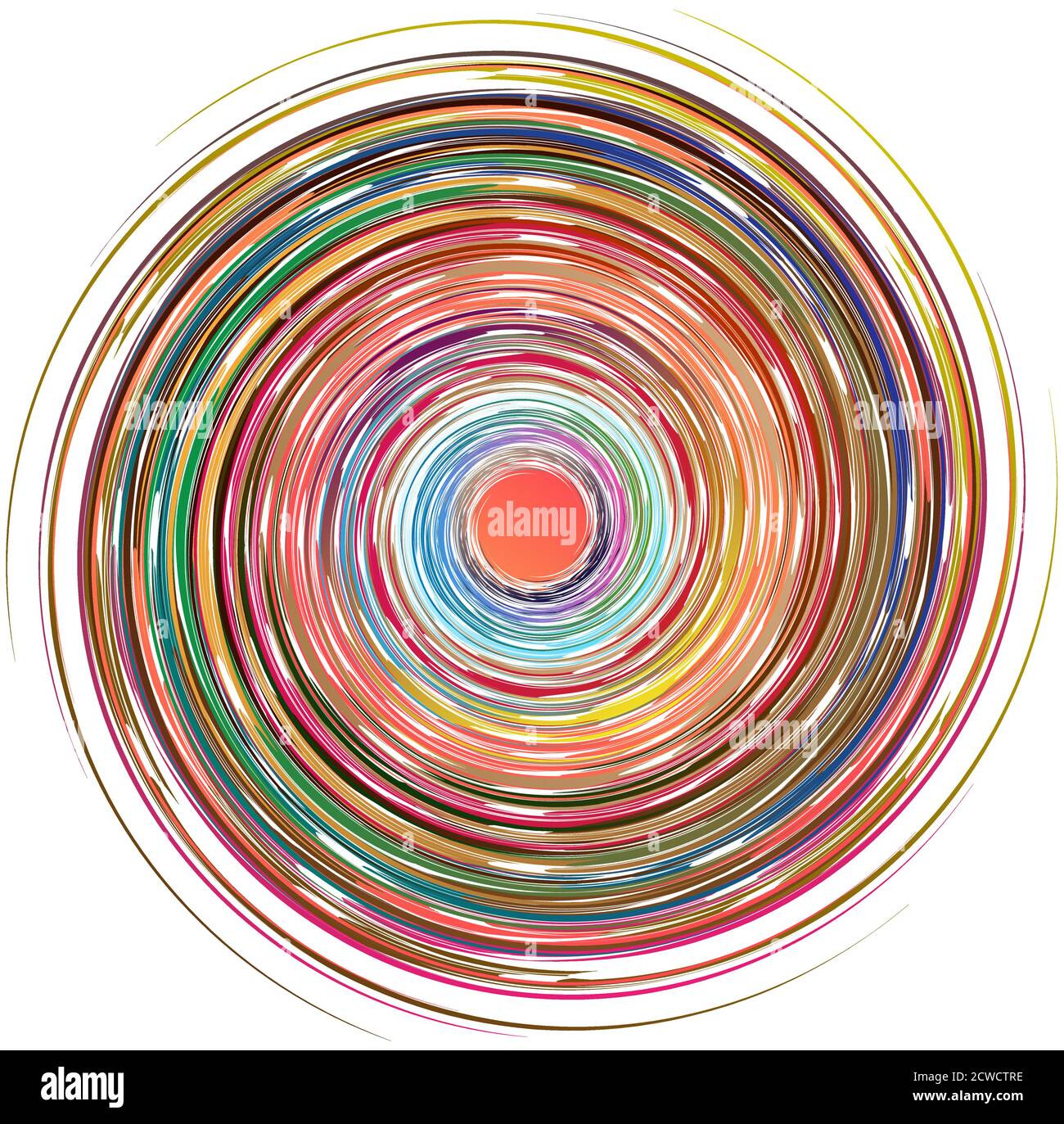 Colorful motifs, abstract shapes vector. Circular pattern elements ...