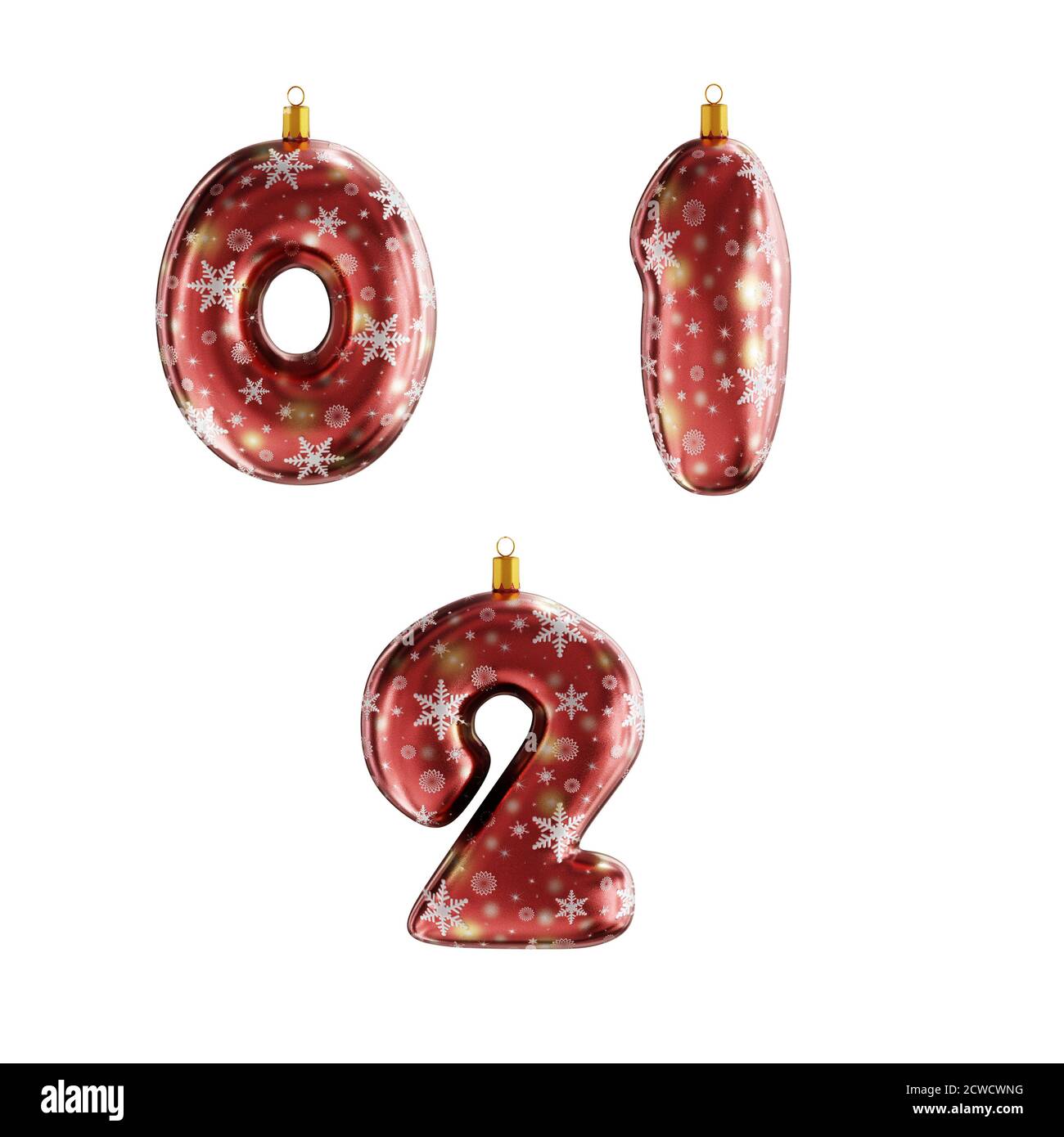 Number of red ornaments hi-res stock photography and images - Alamy