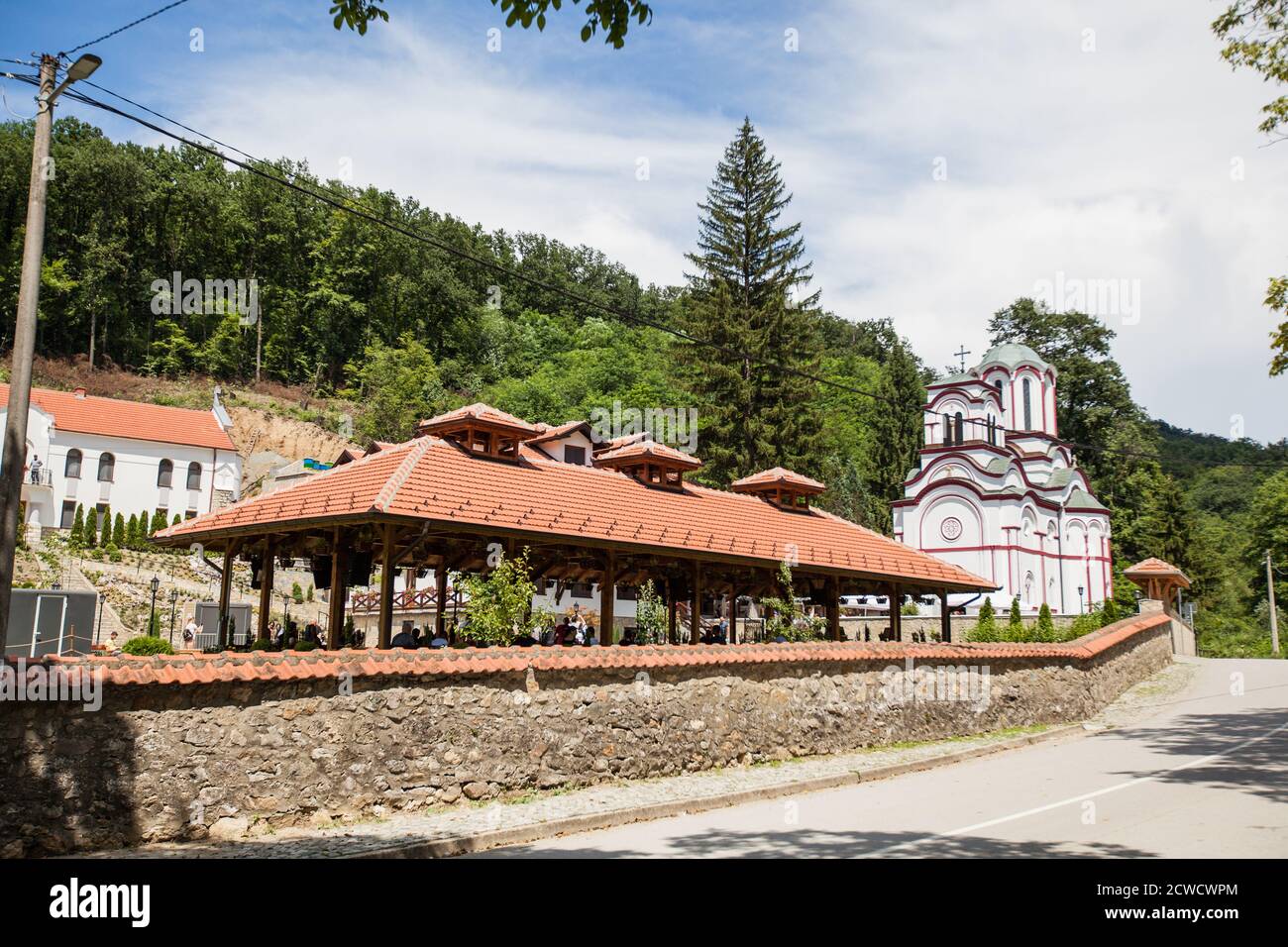 The Tuman Monastery, 14th-century Serbian Orthodox monastery, eastern ...