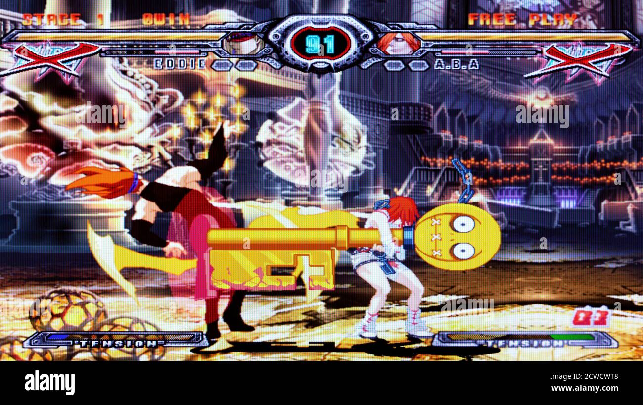 Guilty Gear XX Core - Sony Playstation 2 PS2 - Editorial use only Stock ...